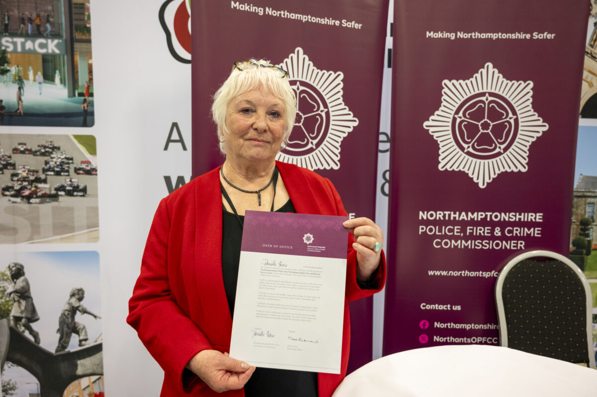 Danielle Stone elected as Northamptonshire’s Police, Fire & Crime ...